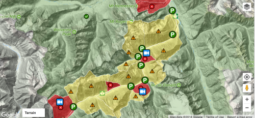New Rogers Pass Backcountry Access app - Powder Canada
