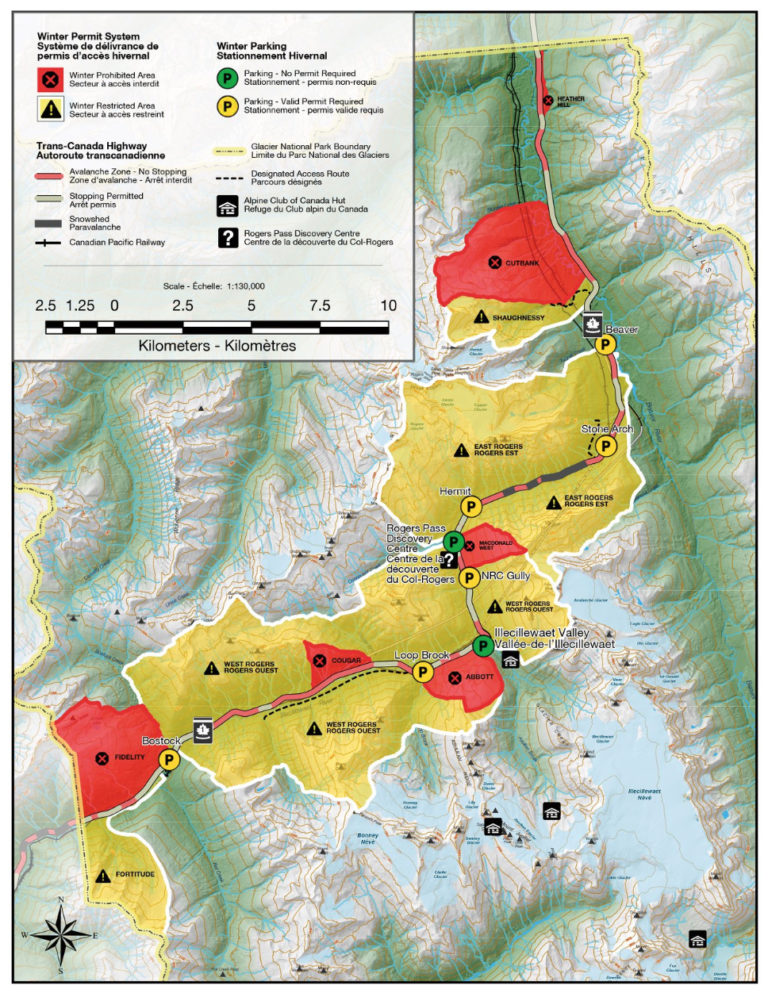 Ski Touring In Rogers Pass With The Winter Permit System Powder Canada