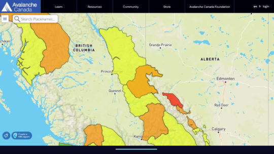 Avalanche Canada launching new Forecasting System - Powder Canada